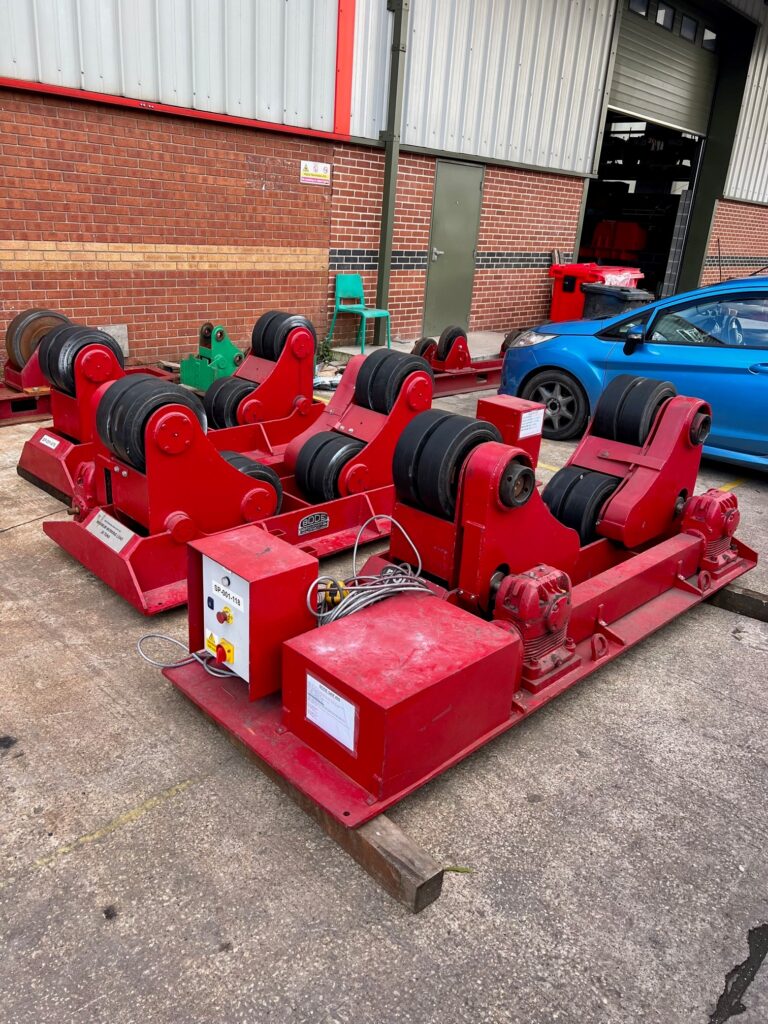 BODE SAR 400 20 tonne self-aligning rotators – Ex-Hire - Welding Equipment
