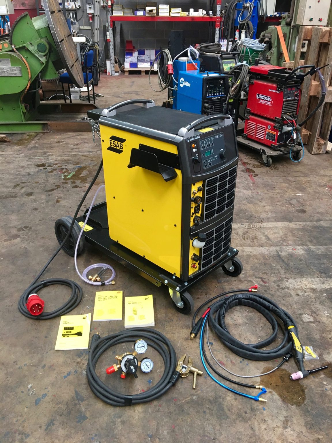 ESAB Origo Tig 4300iw AC/DC Water Cooled 415V HF TIG Welder - Welding ...