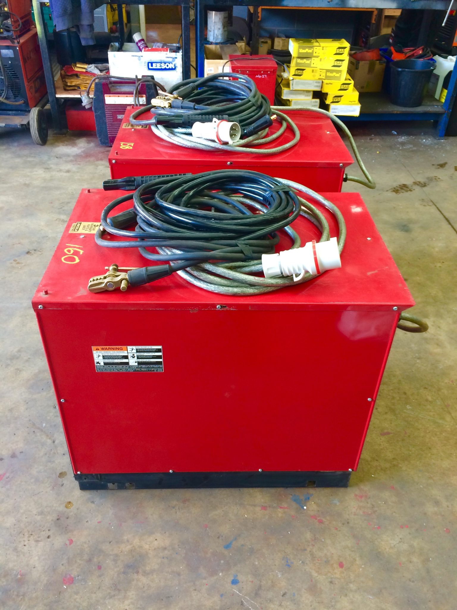 600amp Lincoln Electric Idealarc R3R-600-I MMA stick welder and air arc ...