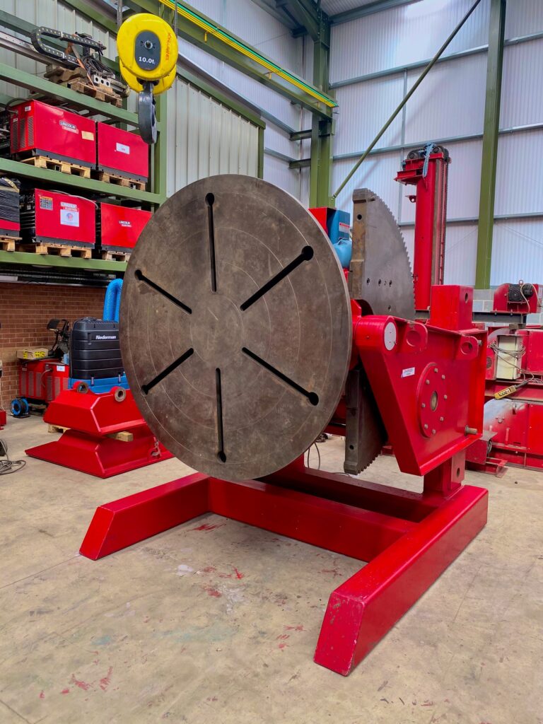 10 tonne adjustable height welding positioner for hire - Welding Equipment