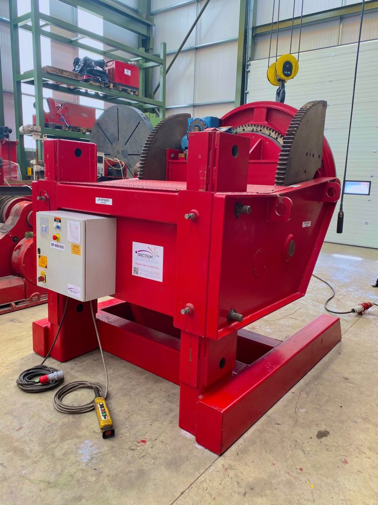 10 tonne adjustable height welding positioner for hire - Welding Equipment