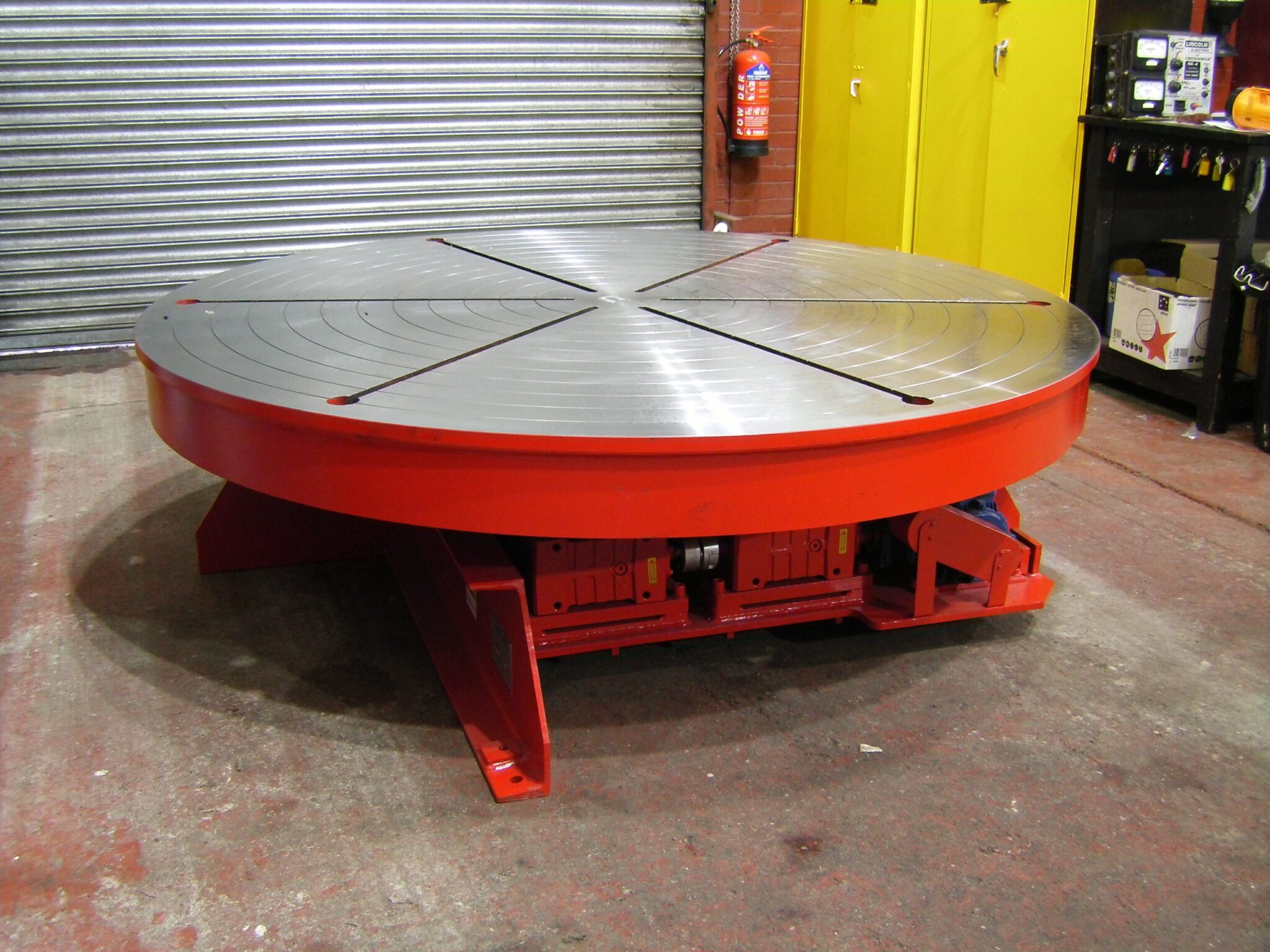 20 tonne horizontal welding turntable for hire - Welding Equipment