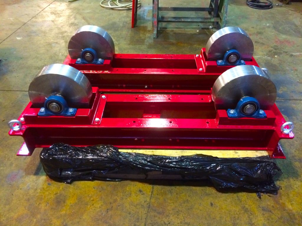 5 tonne STEEL WHEEL welding rotators for hire - Welding Equipment