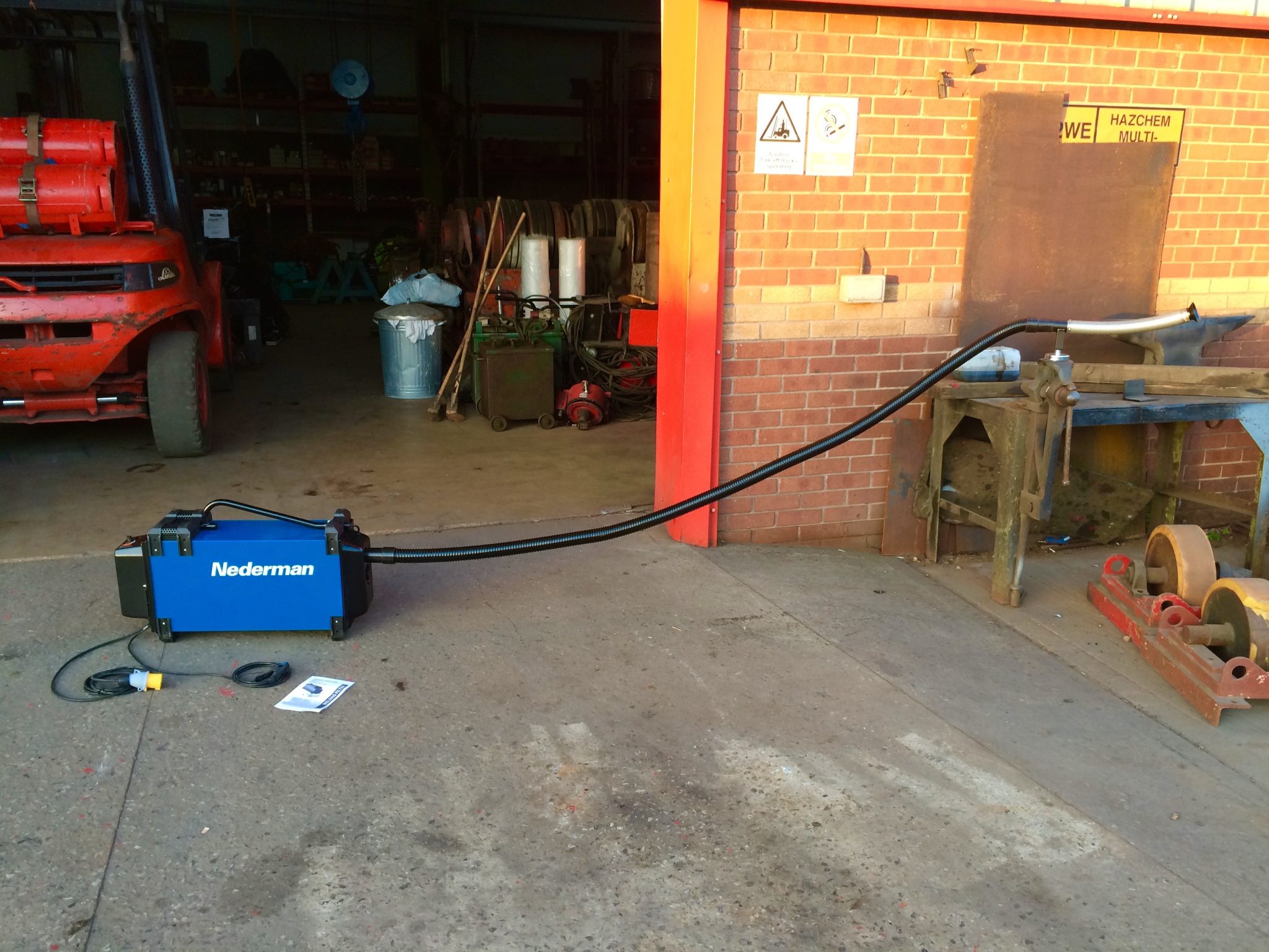 Nederman Eliminator 840 fume extractor for hire - Welding Equipment