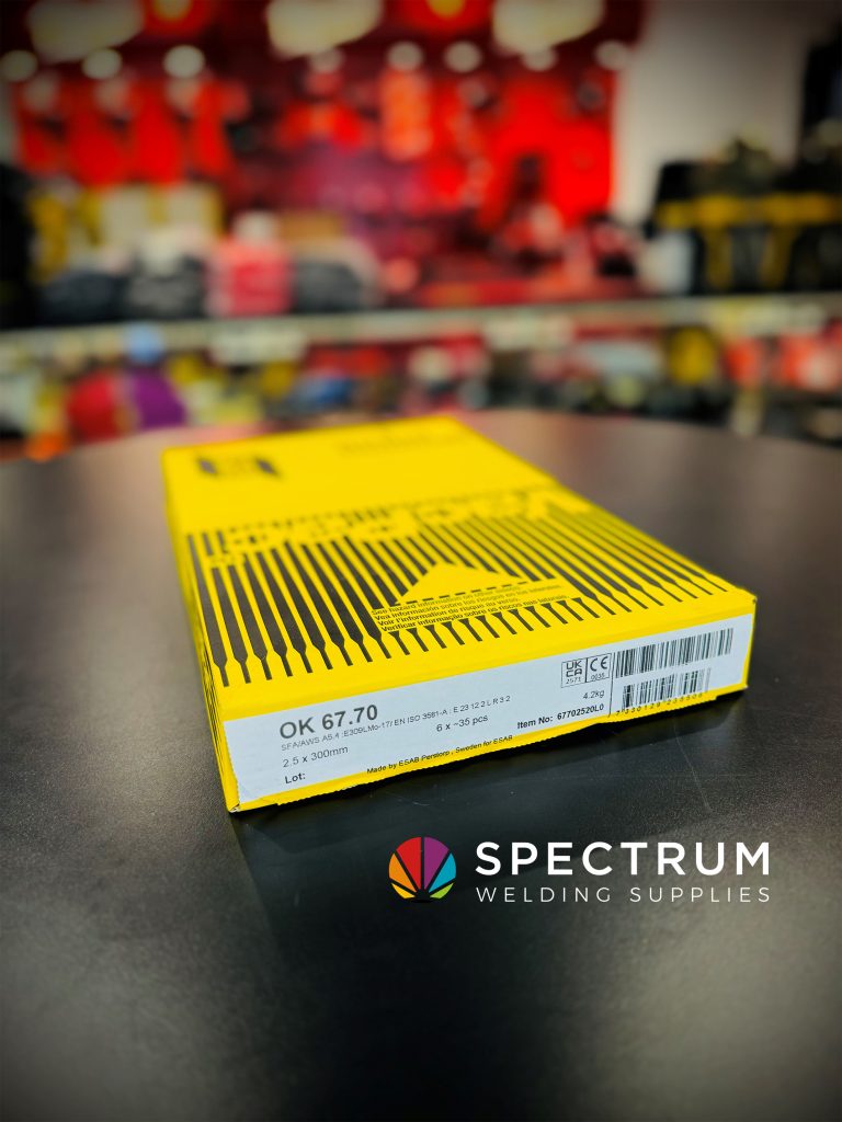 ESAB OK 67.70 2.5mm VacPac 309 MMA Electrodes | 4.2kg - Welding Equipment