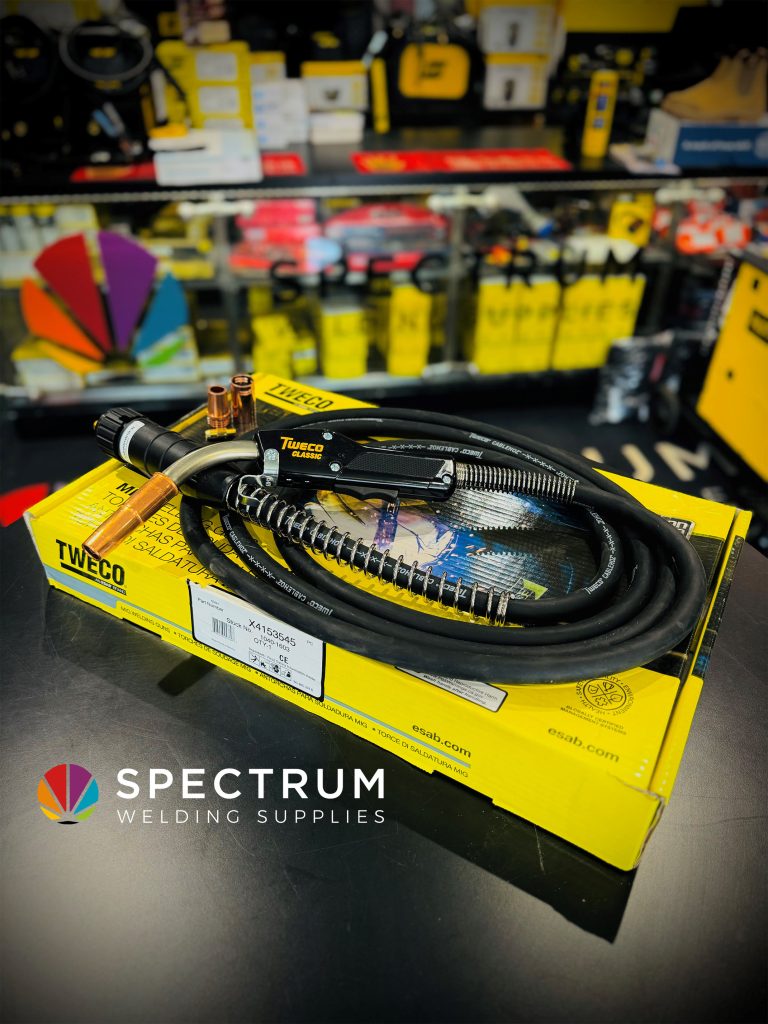 ESAB Tweco No. 4 x 15ft air cooled MIG torch - Welding Equipment