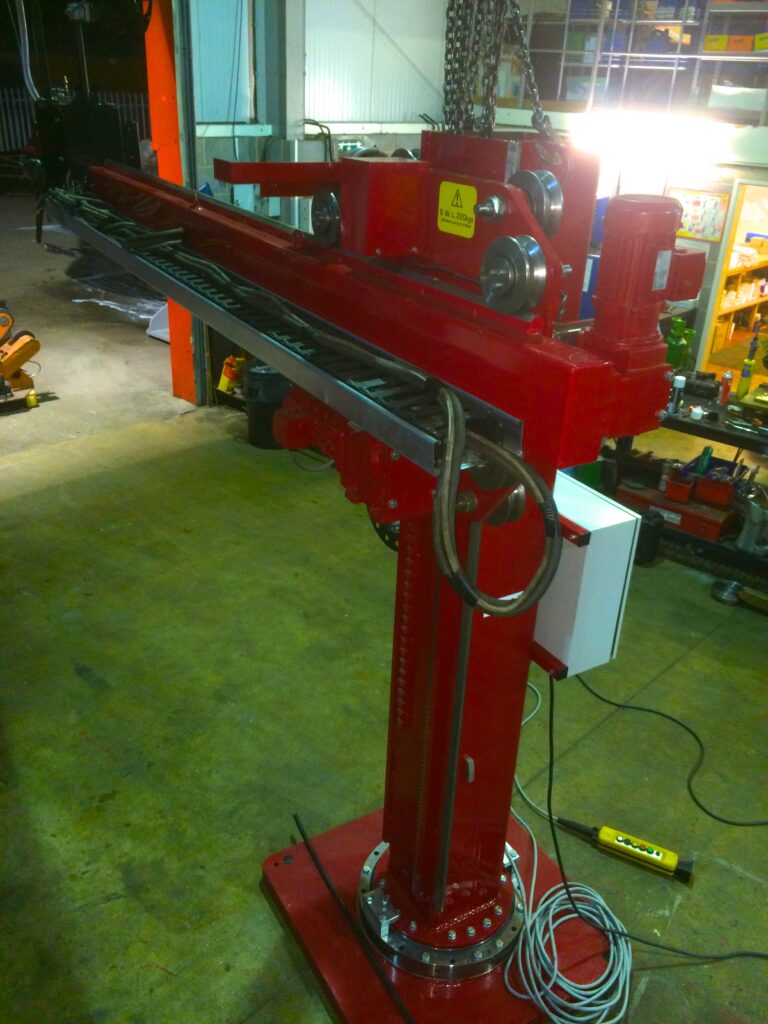 2 x 2 column and boom welding manipulator for hire - Welding Equipment