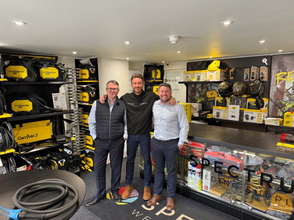 Joe goes to... meeting with David Todd - Welding Equipment