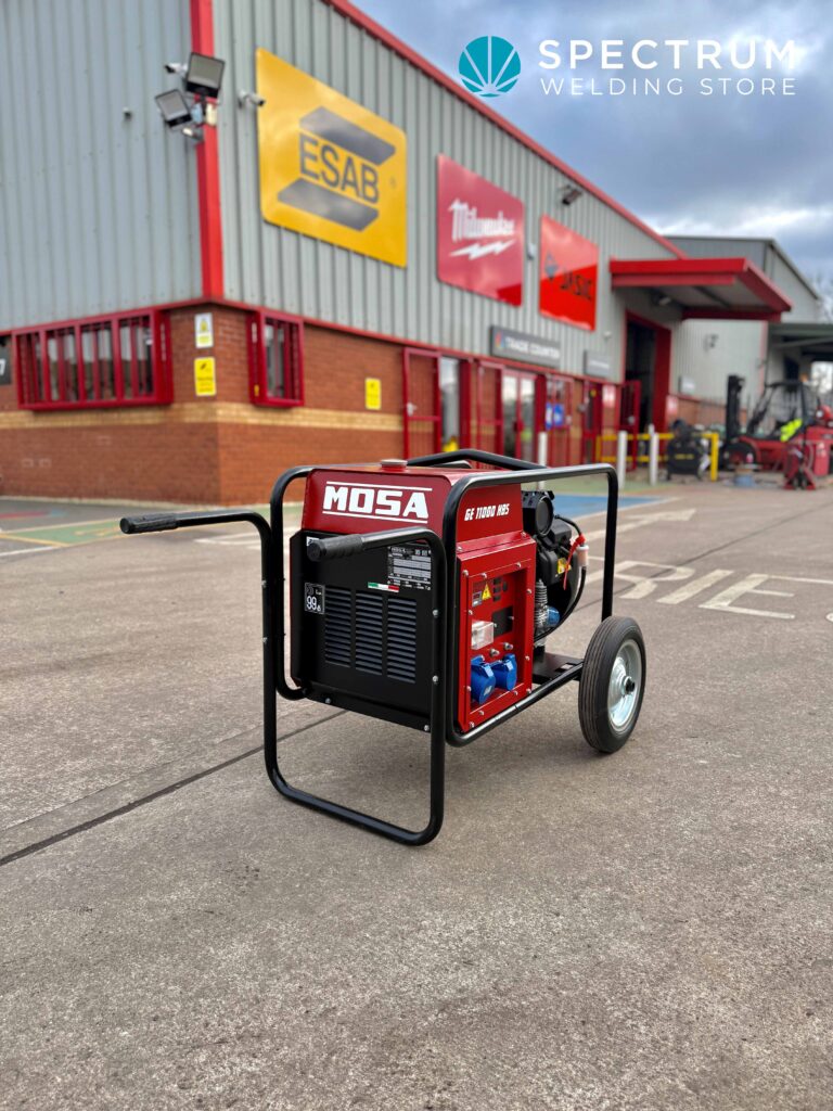 Mosa GE 11000 HBS petrol generator 10kVA 240V - Welding Equipment